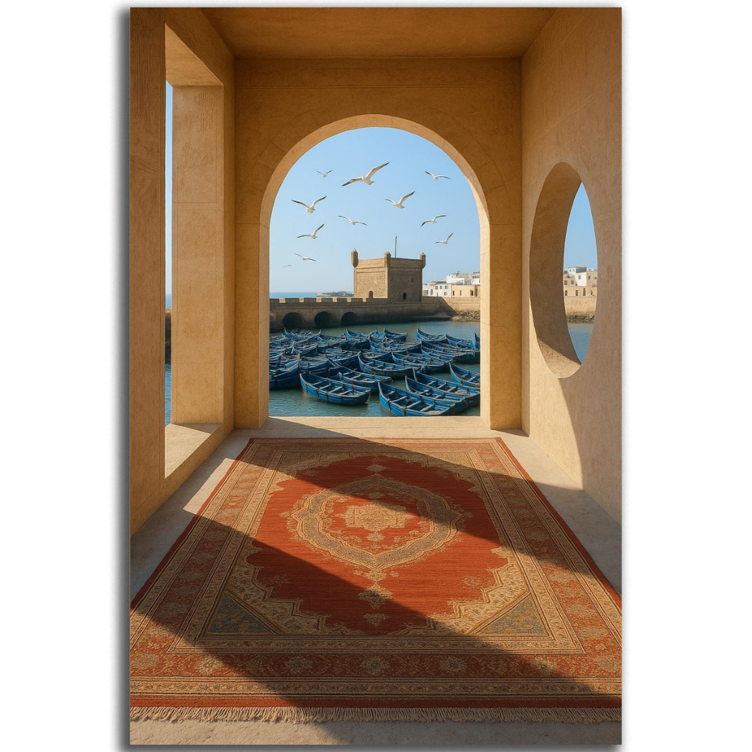 Tableau décoratif -Esprit Marin- Imprimé sur toile ou plexiglass au Maroc