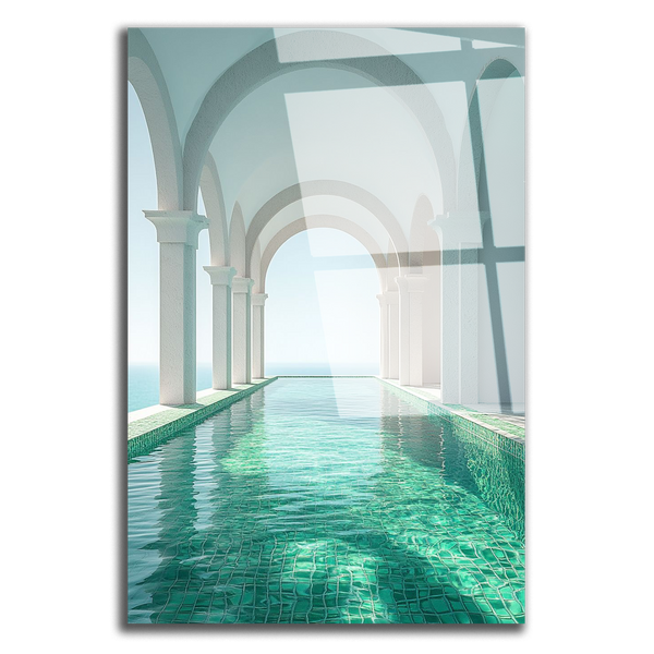 Tableau décoratif - Infini Marocain - Imprimé sur toile ou plexiglass ...
