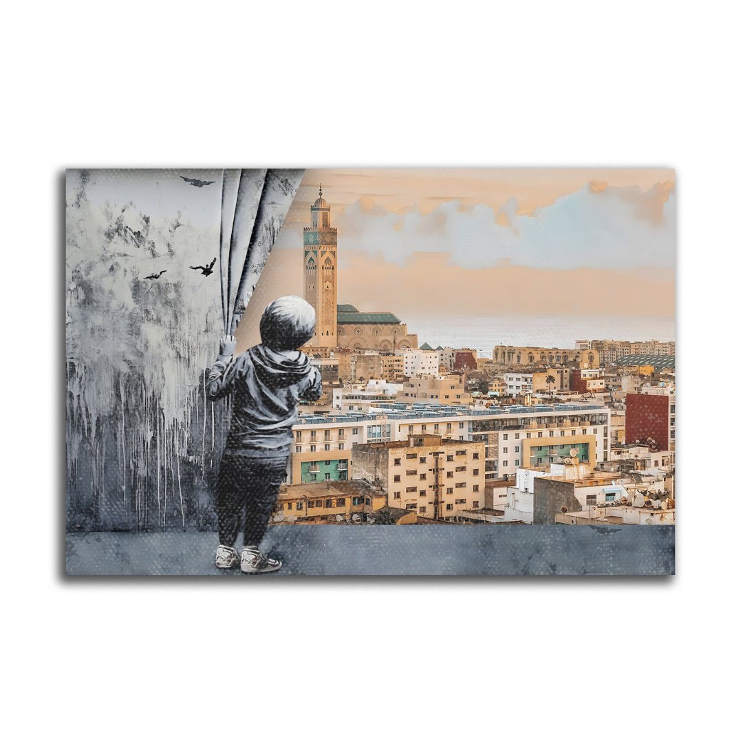 Tableau décoratif - Casablanca view - Imprimé sur toile ou plexiglass ...