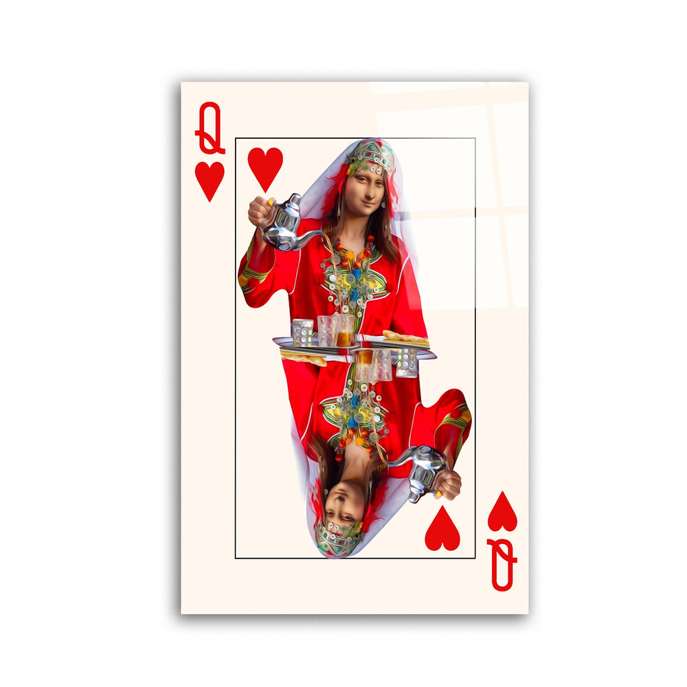 Tableau décoratif - Queen Mona Amazigh - Imprimé sur toile ou ...