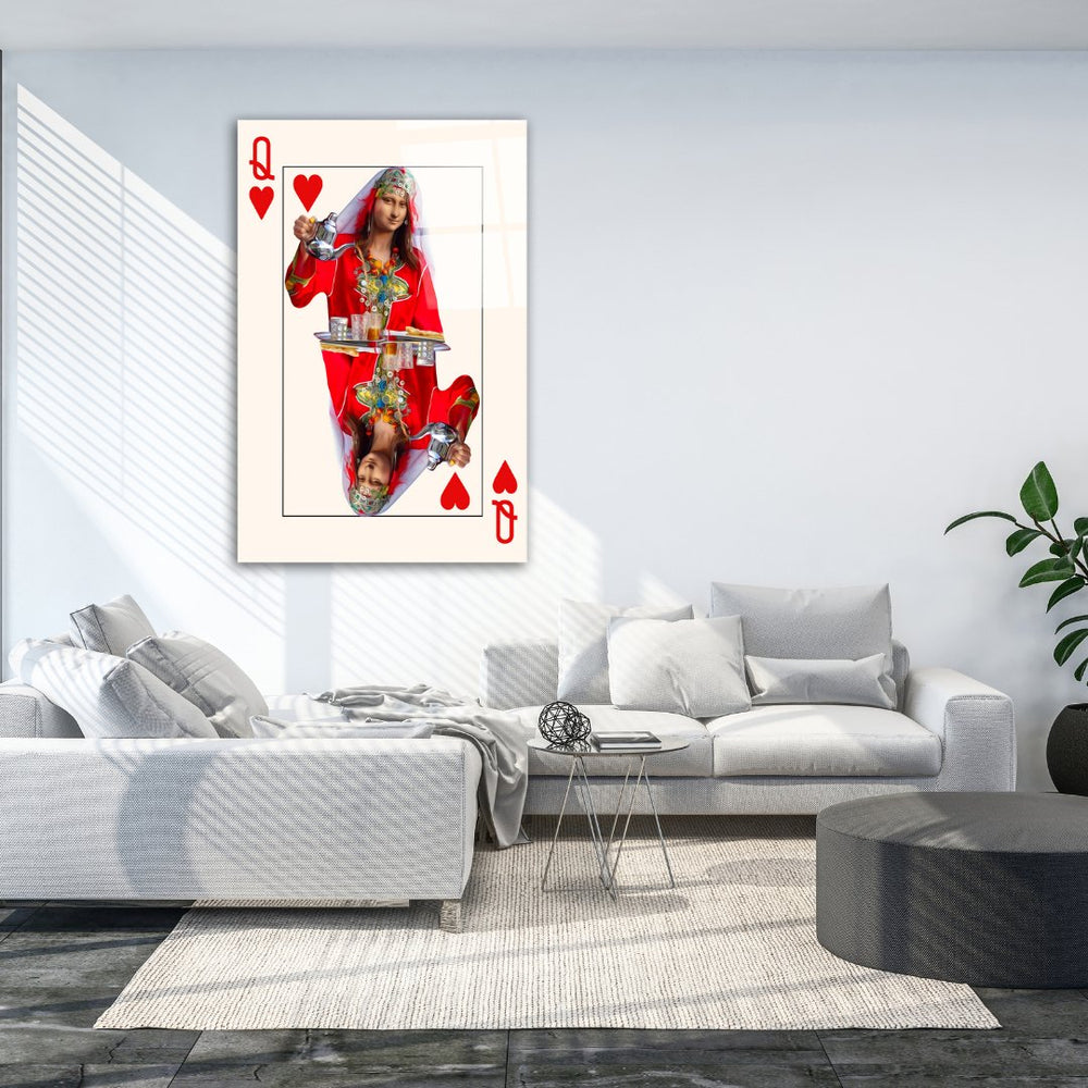 Tableau décoratif - Queen Mona Amazigh - Imprimé sur toile ou ...