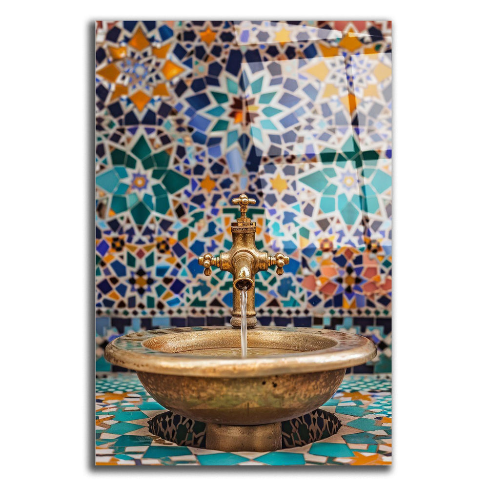 Tableau décoratif - Tranquillité Marocaine - Imprimé sur toile ou ...